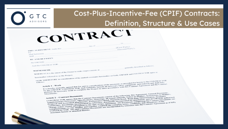 Cost-Plus-Incentive-Fee (CPIF) Contracts: Definition, Structure & Use Cases